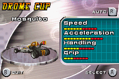 Screenshot of Drome Racers (Game Boy Advance, 2003) - MobyGames