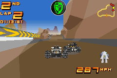 Screenshot of Drome Racers (Game Boy Advance, 2003) - MobyGames