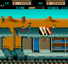 Screenshot of Iron Horse (Arcade, 1986) - MobyGames