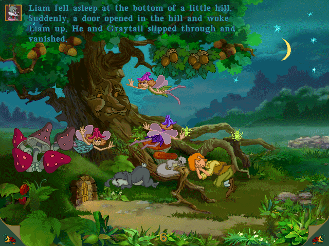 Screenshot of Magic Tales: Liam Finds a Story (Windows, 1996) - MobyGames