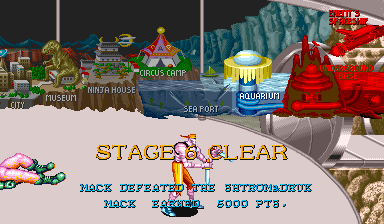 Screenshot of Captain Commando (Arcade, 1991) - MobyGames