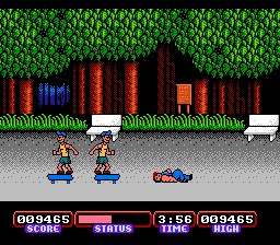 Screenshot of Target: Renegade (NES, 1988) - MobyGames