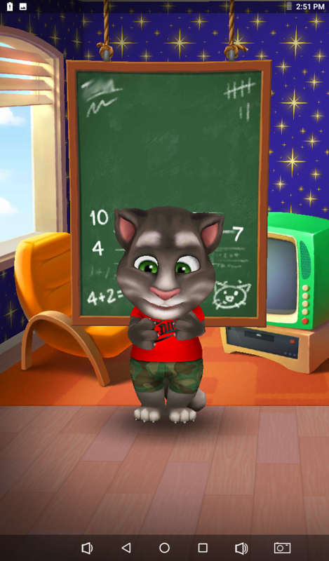 Screenshot of My Talking Tom (Android, 2013) - MobyGames