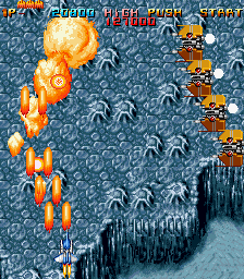 Screenshot of Air Attack (Arcade, 1996) - MobyGames