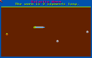 Galactic Worm screenshots - MobyGames