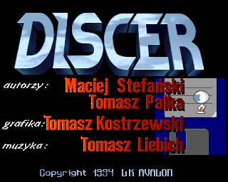Discer (1994) - MobyGames