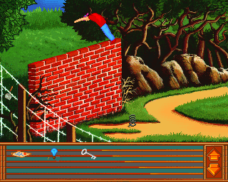 Screenshot of Teen Agent (Amiga, 1995) - MobyGames