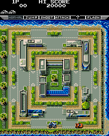 Screenshot of Fast Lane (Arcade, 1987) - MobyGames