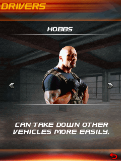 Screenshot of Fast & Furious 6 (J2ME, 2013) - MobyGames