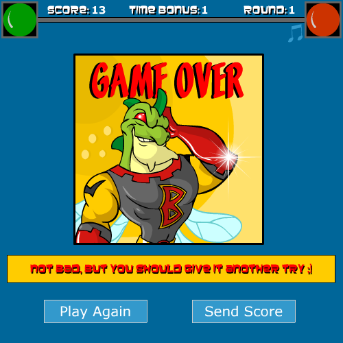 Screenshot of Defender Trainer (Browser, 2003) - MobyGames