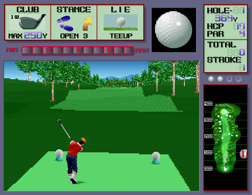 Screenshot of Dynamic Country Club (Arcade, 1991) - MobyGames