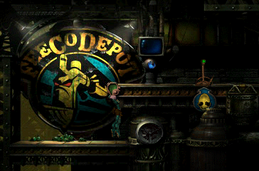 Screenshot of Oddworld: Abe's Exoddus (PlayStation, 1998) - MobyGames