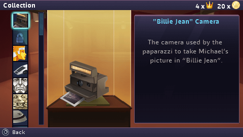 Screenshot of Michael Jackson: The Experience (PSP, 2010) - MobyGames