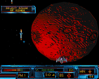 Screenshot of Battle Space (Amiga, 1995) - MobyGames