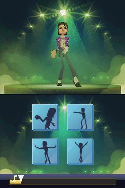 Screenshot of Michael Jackson: The Experience (Nintendo DS, 2010) - MobyGames