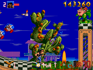 Screenshot of Biomechanical Toy (Arcade, 1995) - MobyGames