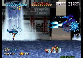 Screenshot of Prehistoric Isle 2 (Arcade, 1999) - MobyGames