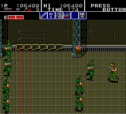 Screenshot of Bloody Wolf (Arcade, 1988) - MobyGames