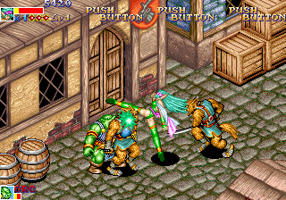 Screenshot of Dungeon Magic (Arcade, 1994) - MobyGames