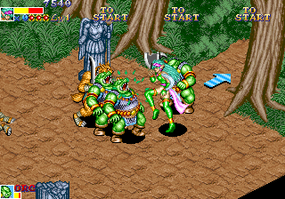 Screenshot of Dungeon Magic (Arcade, 1994) - MobyGames