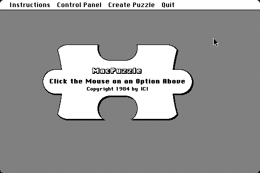 MacPuzzle (1984) - MobyGames