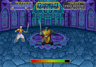 Screenshot of Arabian Magic (Arcade, 1992) - MobyGames