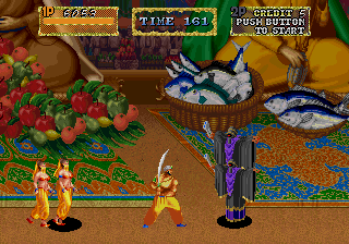 Screenshot of Arabian Magic (Arcade, 1992) - MobyGames