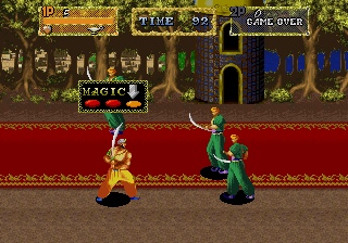 Screenshot of Arabian Magic (Arcade, 1992) - MobyGames