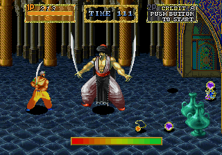 Screenshot of Arabian Magic (Arcade, 1992) - MobyGames