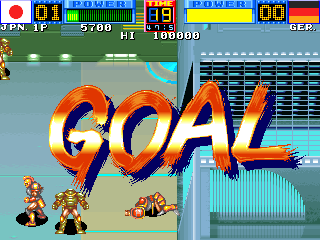 Screenshot of Heavy Smash (Arcade, 1993) - MobyGames