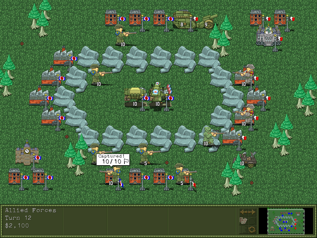 Screenshot of Brass Hats (Windows, 2007) - MobyGames