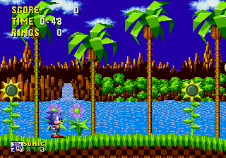 Screenshot of Sonic the Hedgehog (Arcade, 1991) - MobyGames
