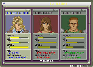 Screenshot of Elevator Action II (Arcade, 1995) - MobyGames