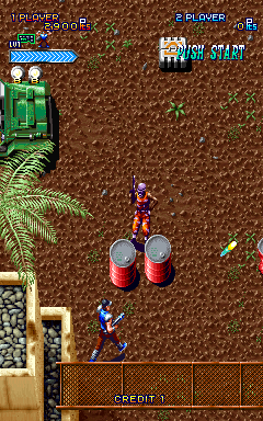 Screenshot of Gundhara - Juudan Arashi (Arcade, 1995) - MobyGames