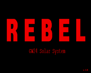 Screenshot of Rebel: GW24 Solar System (Amiga, 2011) - MobyGames