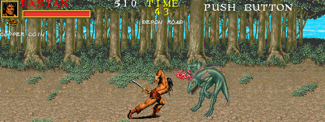 Screenshot of Warrior Blade: Rastan Saga Episode III (Arcade, 1992 ...