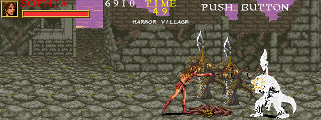 Screenshot of Warrior Blade: Rastan Saga Episode III (Arcade, 1992 ...