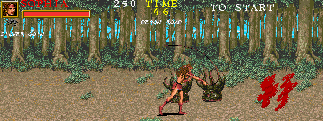 Screenshot of Warrior Blade: Rastan Saga Episode III (Arcade, 1992 ...