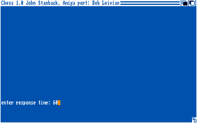 Chess (1987) - MobyGames