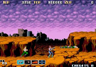 Screenshot of Bay•Route (Arcade, 1989) - MobyGames