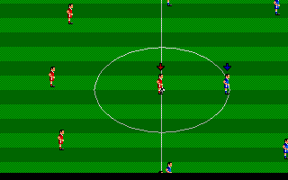 Screenshot of Kenny Dalglish Soccer Match (Amiga, 1989) - MobyGames