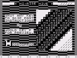 High-Rise Hive (1984) - MobyGames