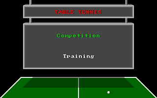 Table Tennis Simulation screenshots - MobyGames