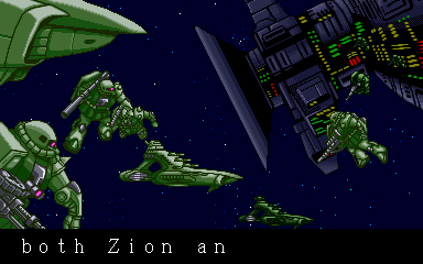 Screenshot of Mobile Suit Gundam (Arcade, 1993) - MobyGames