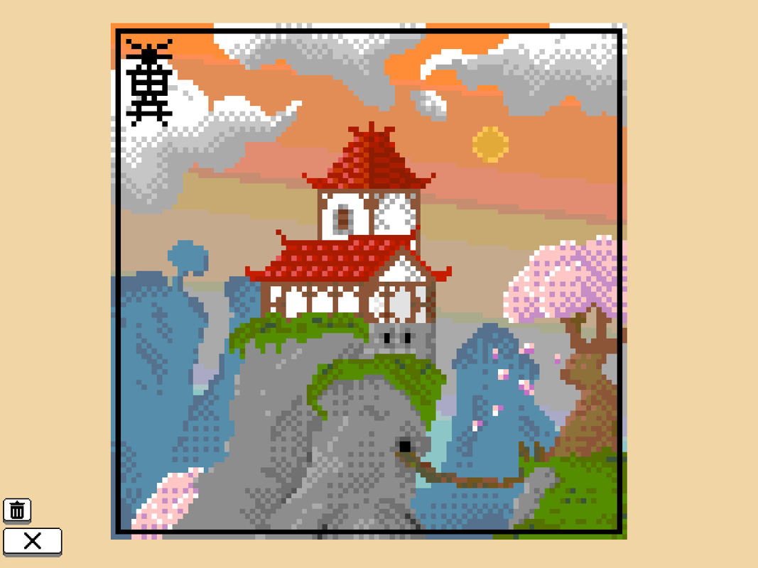 Screenshot of Coloring Pixels (Windows, 2018) - MobyGames