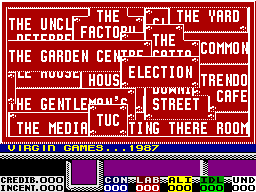 Screenshot of Election (ZX Spectrum, 1987) - MobyGames