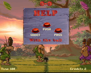 Screenshot of Stone Ball (Arcade, 1994) - MobyGames