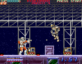 Screenshot of Surprise Attack (Arcade, 1990) - MobyGames