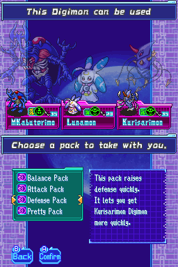 Screenshot of Digimon World: Dusk (Nintendo DS, 2007) - MobyGames