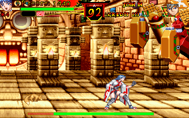 Screenshot of Metamoqester (Arcade, 1995) - MobyGames